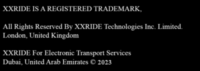 Need a Ride? Get XXRIDE